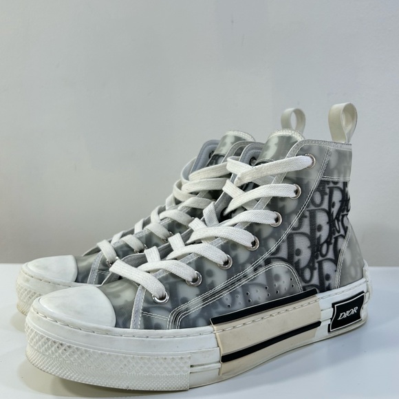 Dior | Shoes | Dior Mesh Oblique B23 High Top Sneakers | Poshmark